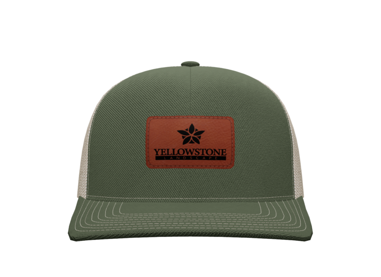 Leather Patch Trucker Cap – Yellowstone Landscape Apparel